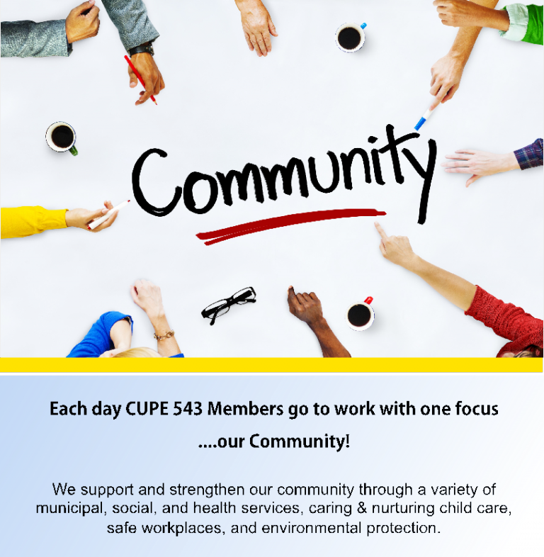 CUPE 543 – Proudly Serving Windsor!