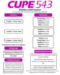 CUPE 543 – Proudly Serving Windsor!